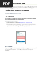 Replicon Login Guide for Managers | PDF | Mobile App | Computing