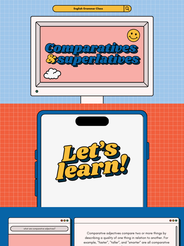 Comparatives and Superlatives (1) | PDF | Linguistics | Languages
