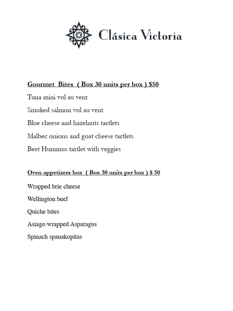 Catering Express Boxes | PDF
