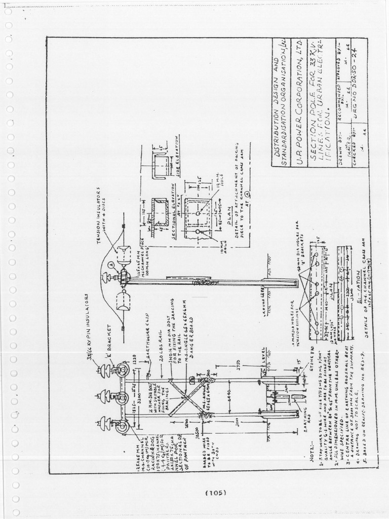33 KV Section Pole | PDF