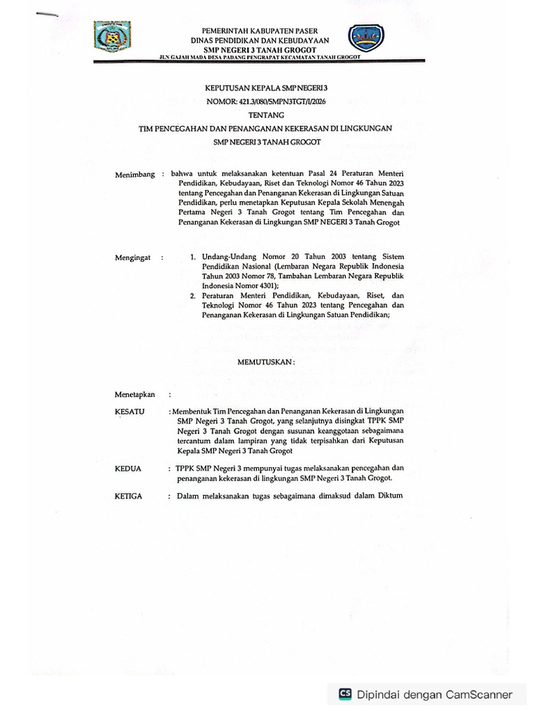 SK TPPK 2026 | PDF