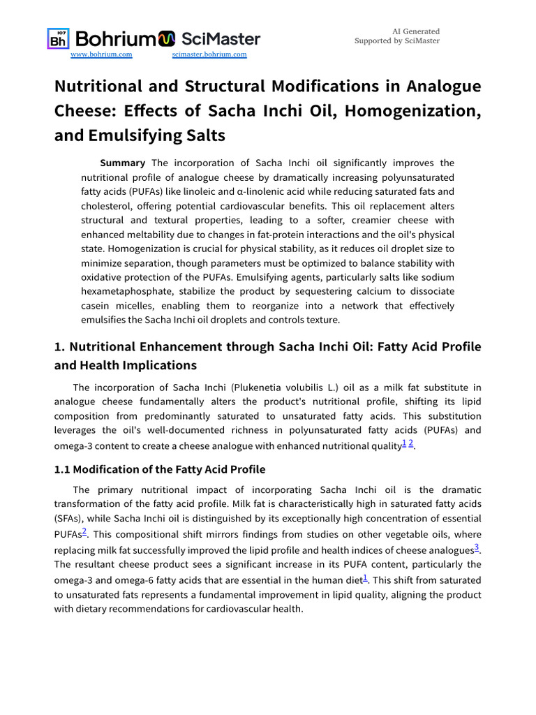 Nutritional and Structural Modifications in Analogue Cheese_ Effects of ...