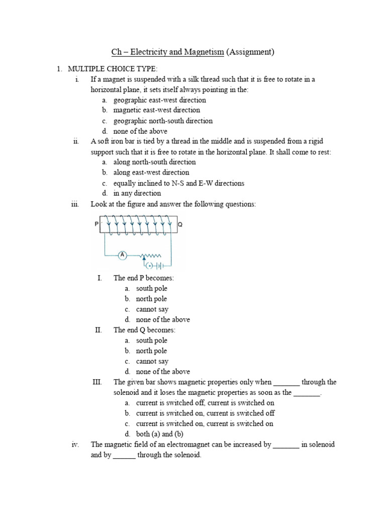 Electricity and Magnetism (VII) | PDF | Electric Current | Electricity