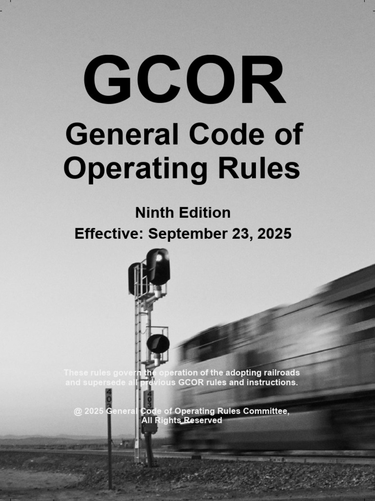 GCOR - 9th - Edition - Final - 09022025 4.25 X 5.5 Version | PDF ...