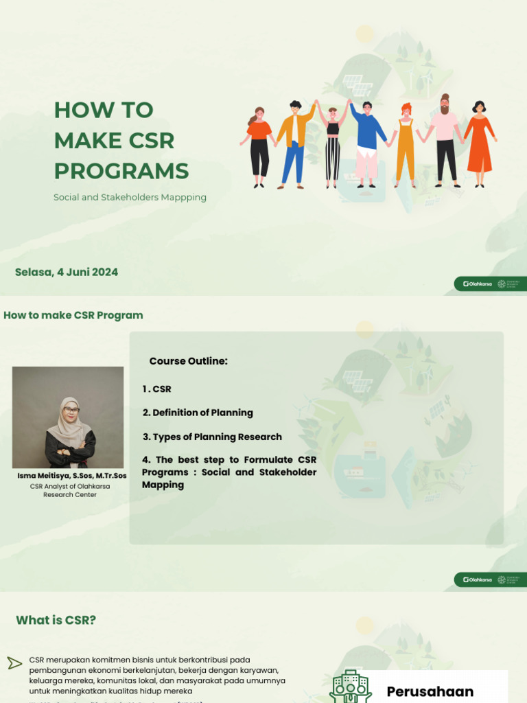 SA - How To Make CSR Program | PDF | Corporate Social Responsibility ...
