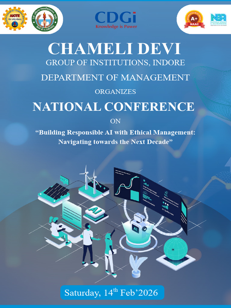 CDGI National Conference Brochure | PDF | Artificial Intelligence ...