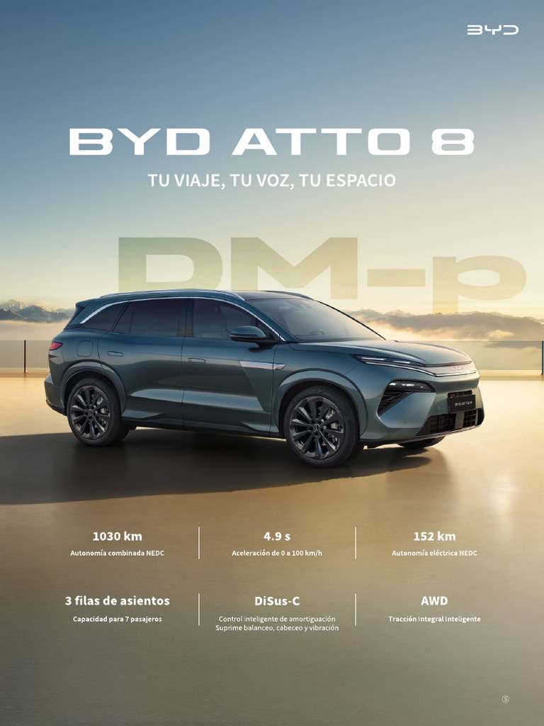 Byd Atto8 Flyer Dmp Es 20251023 | PDF