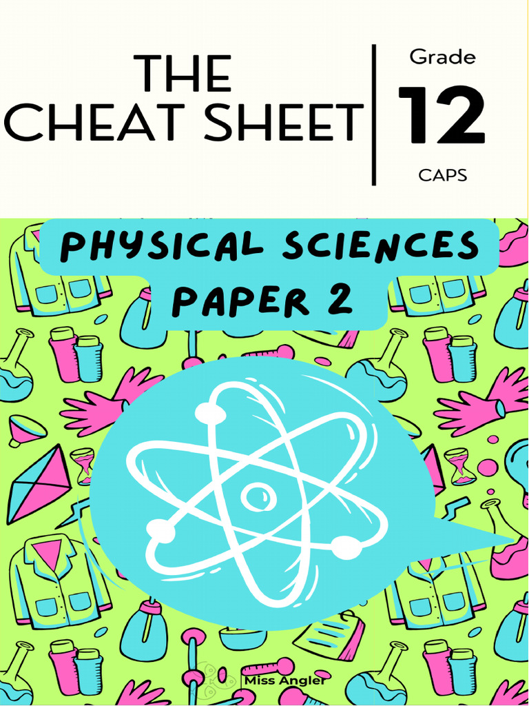 Paper 2 Physics Cheat Sheet_unlocked_250118_115353 | PDF