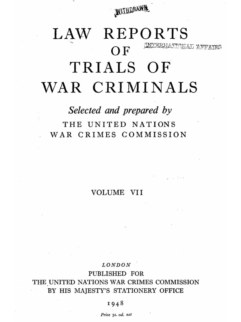 Law Reports Vol 7 | PDF | Politics | Social Science