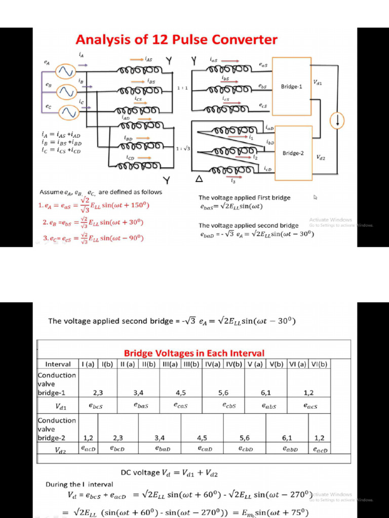 12 Pulse Converter | PDF
