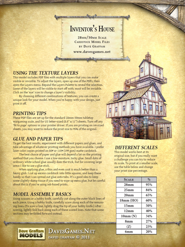 Inventors House Instructions | PDF