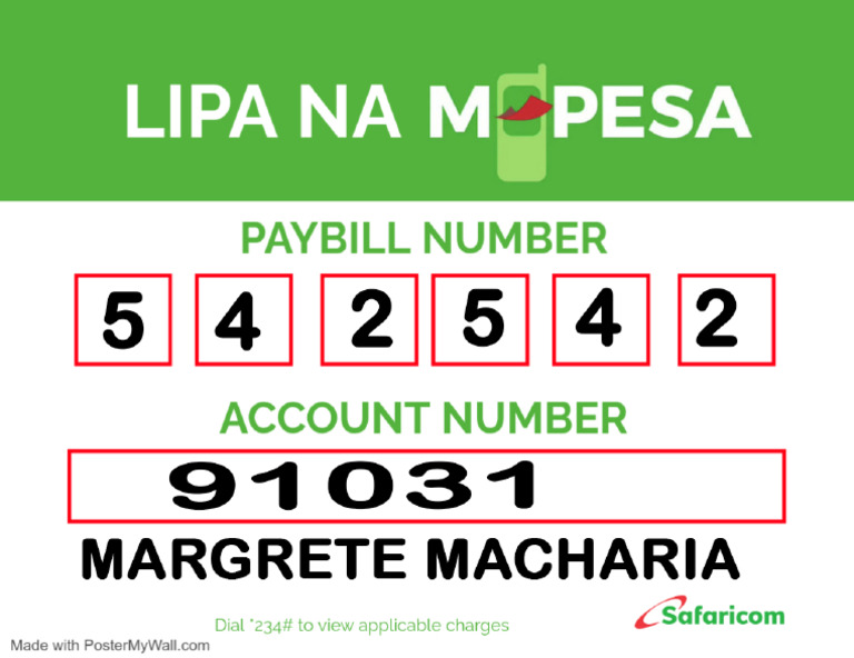 Professional Lipa Na Mpesa Banner Flyer (Us L - Made With PosterMyWall ...