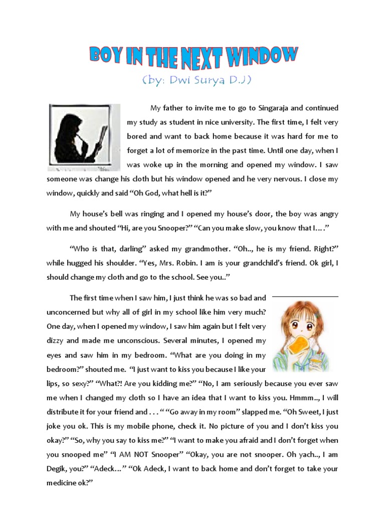 Contoh Cerpen Bahasa Inggris | PDF | Leisure