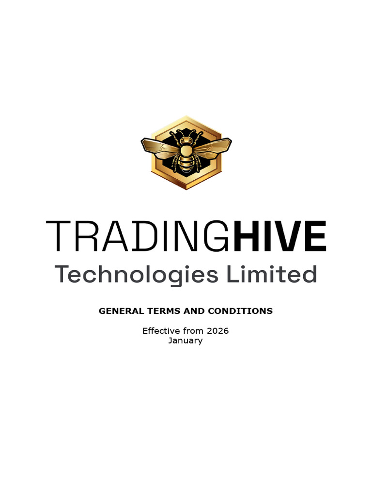 2026 Hive 2.0 Final General Terms & Conditions - TradingHive (1) | PDF ...