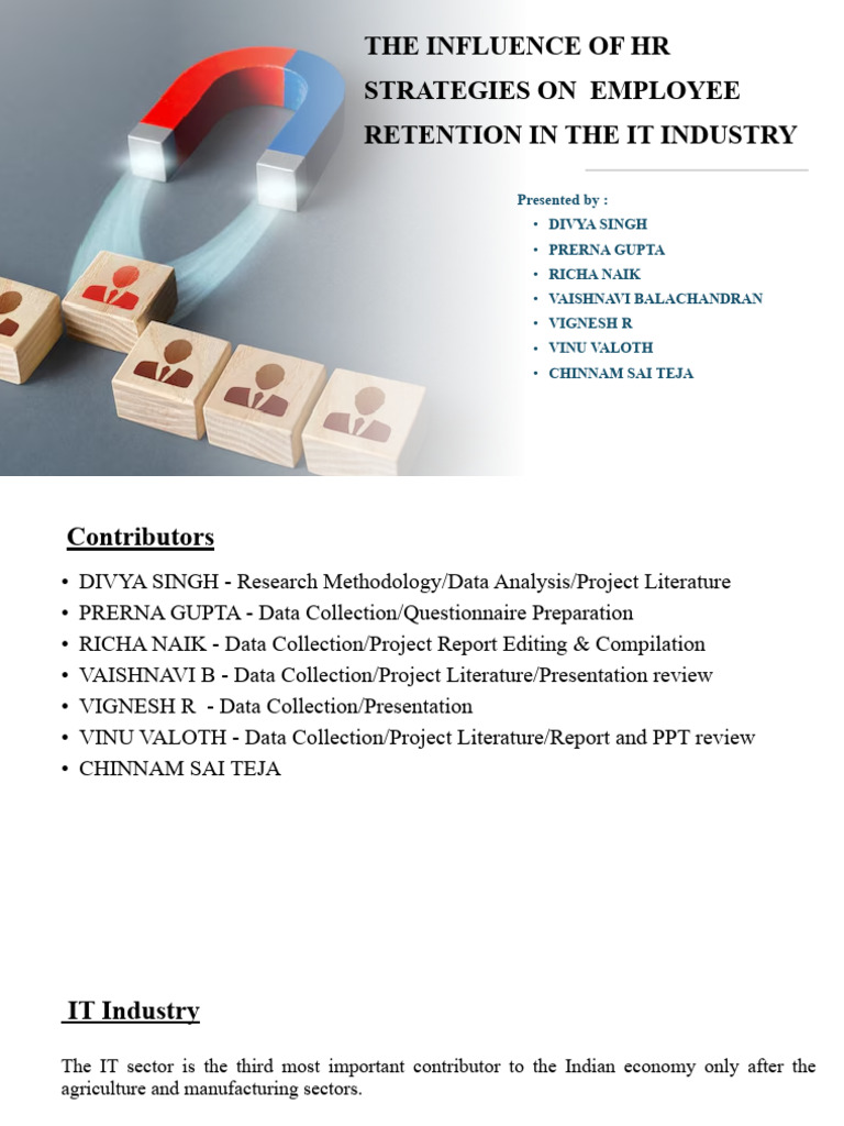 Final PPT - Group 5 - Employee Retention | PDF | Employee Retention ...