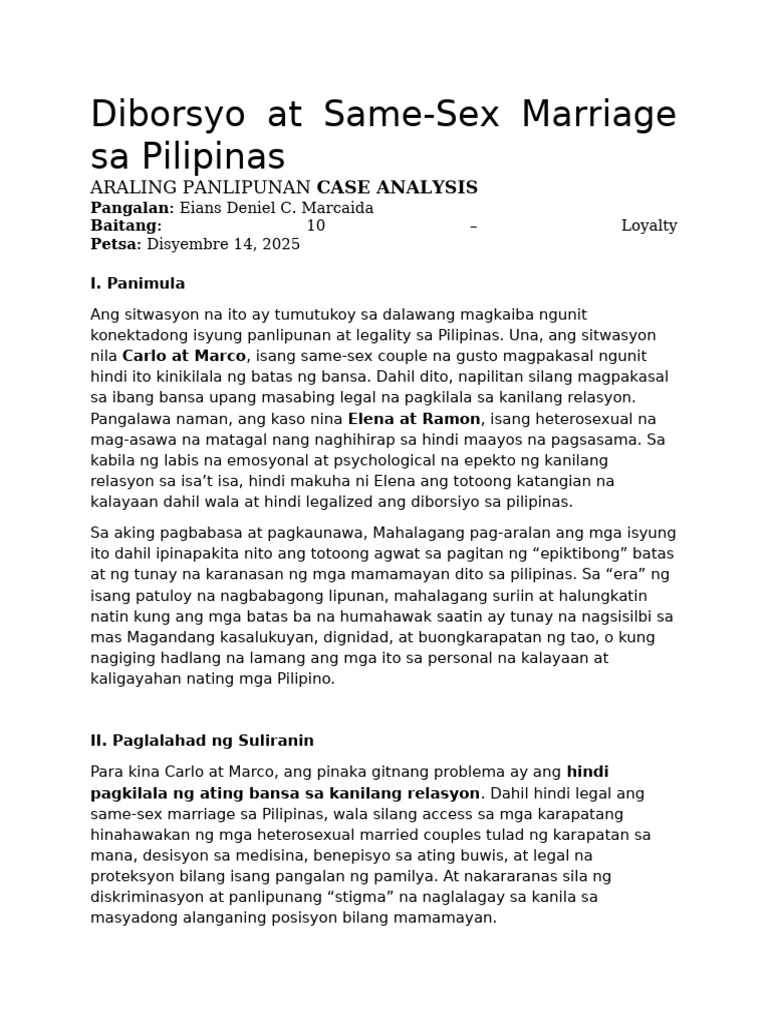 CASE-ANALYSIS;MARCAIDA | PDF