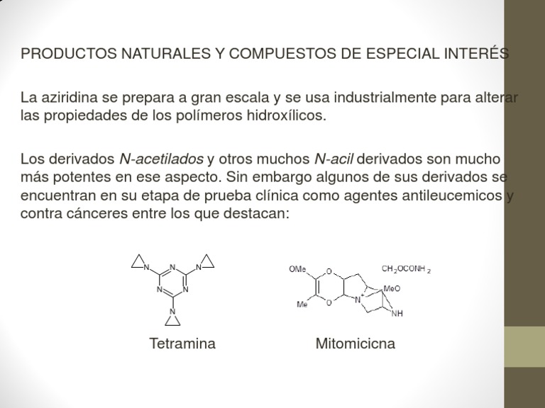 aziridina | Química | Materiales