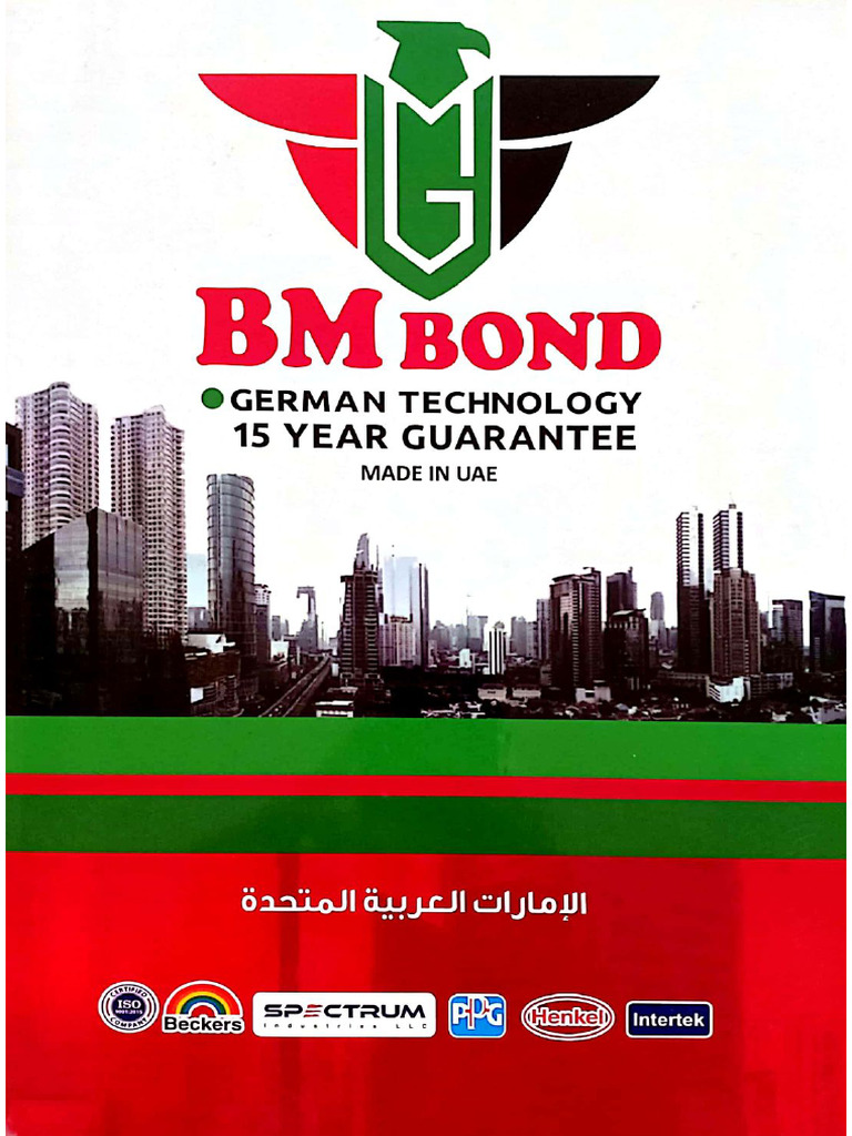 Catalog BM_Bond UAE | PDF
