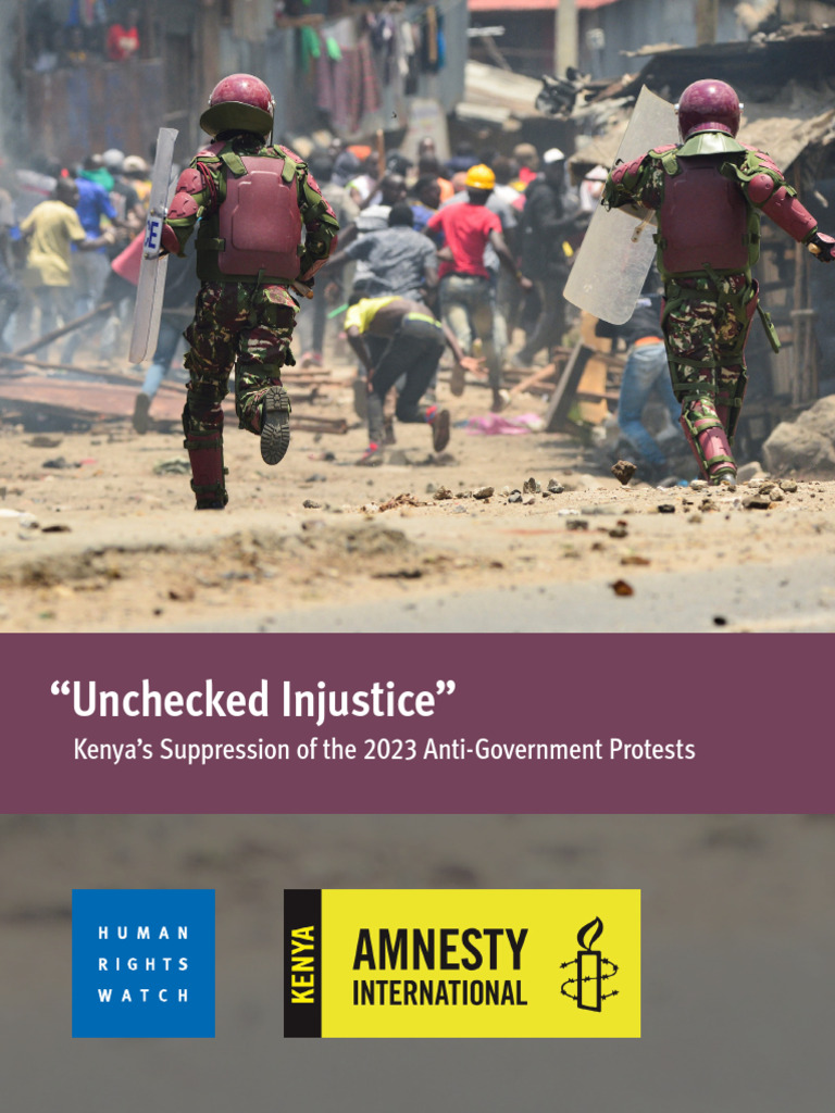 Kenya Human Rights Watch - Annual Report 2024 | PDF | Cost Of Living ...