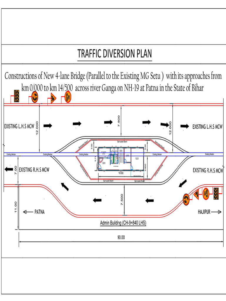Fly Over Traffic Diversion (2)-Model | PDF
