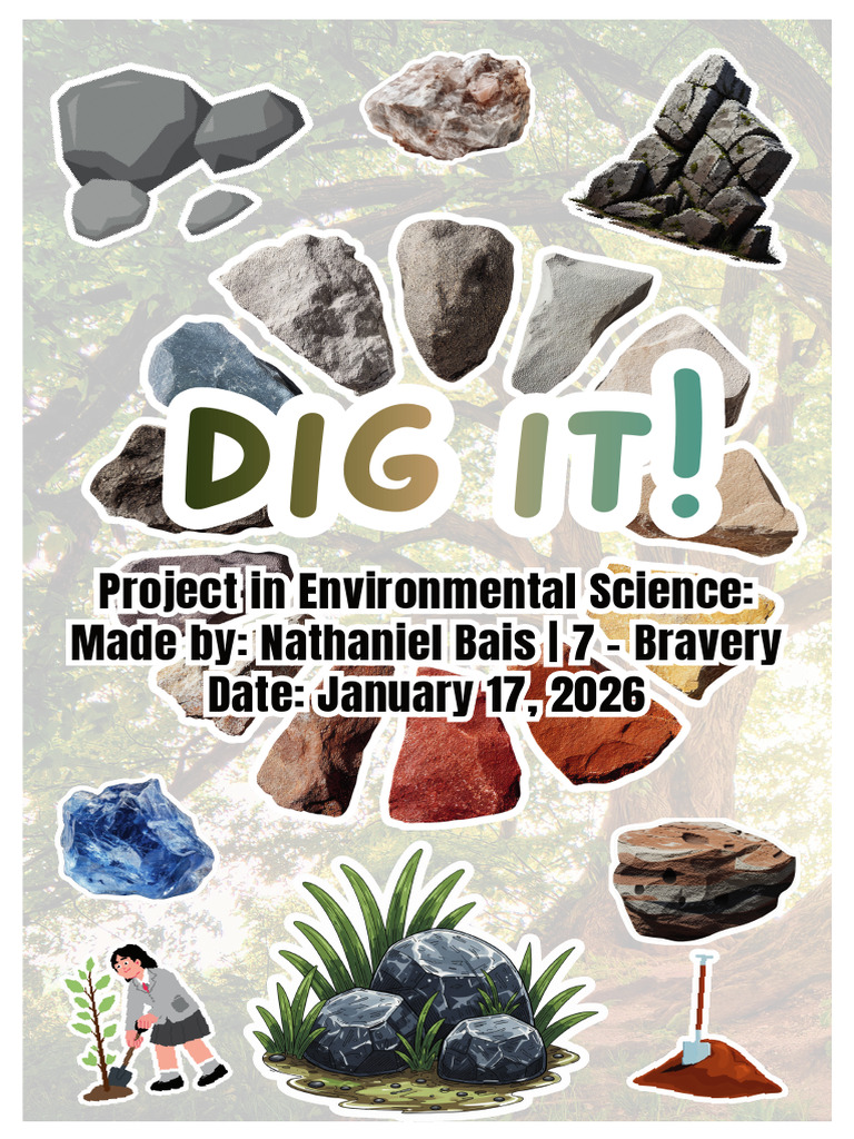 Environmental Science Project | PDF | Rock (Geology) | Sedimentary Rock