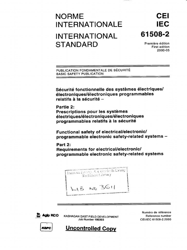 Iec 61508-2 | PDF