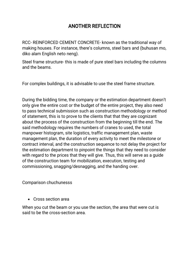 Another Reflection | PDF