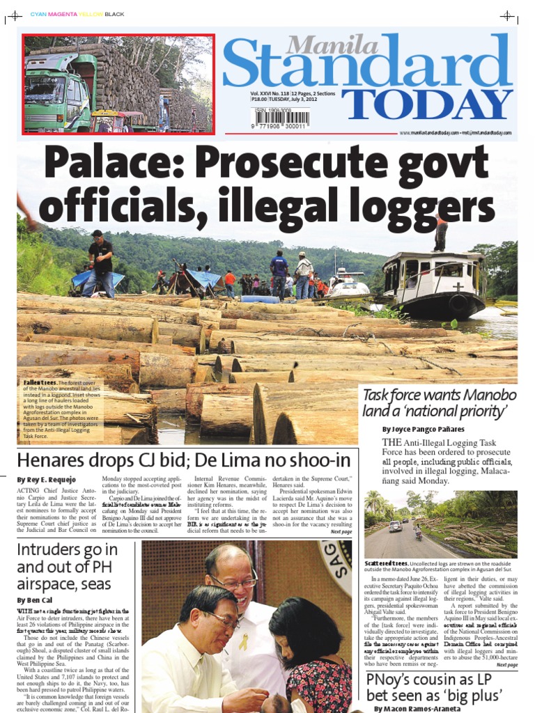 Manila Standard Today - July 3, 2012 Issue | PDF | Government | Labour