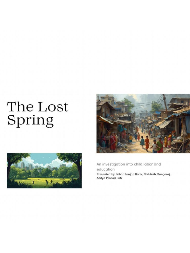 Lost Spring Word | PDF