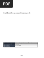 Incident Severity Response Matrix | PDF | Security | Computer Security