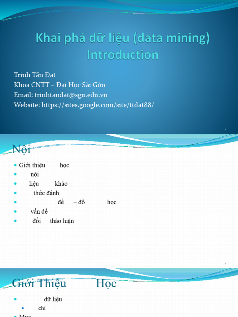 1_Introduction_DataMining | PDF