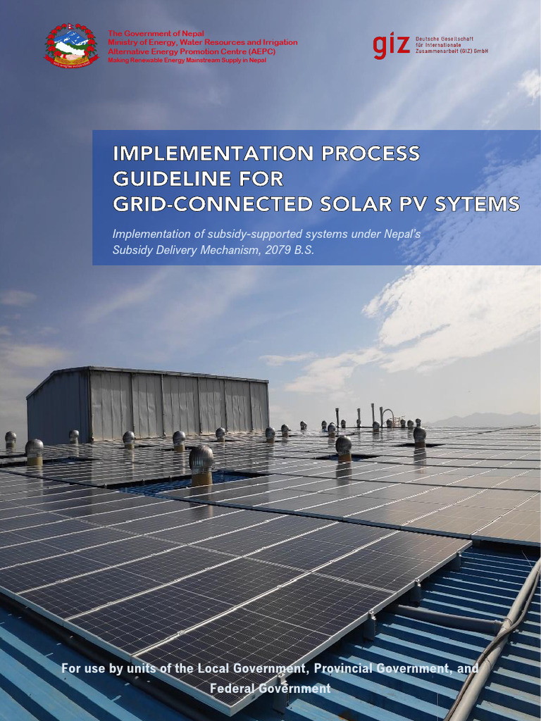 Implementation - Solar grid-connected | PDF | Photovoltaic System ...