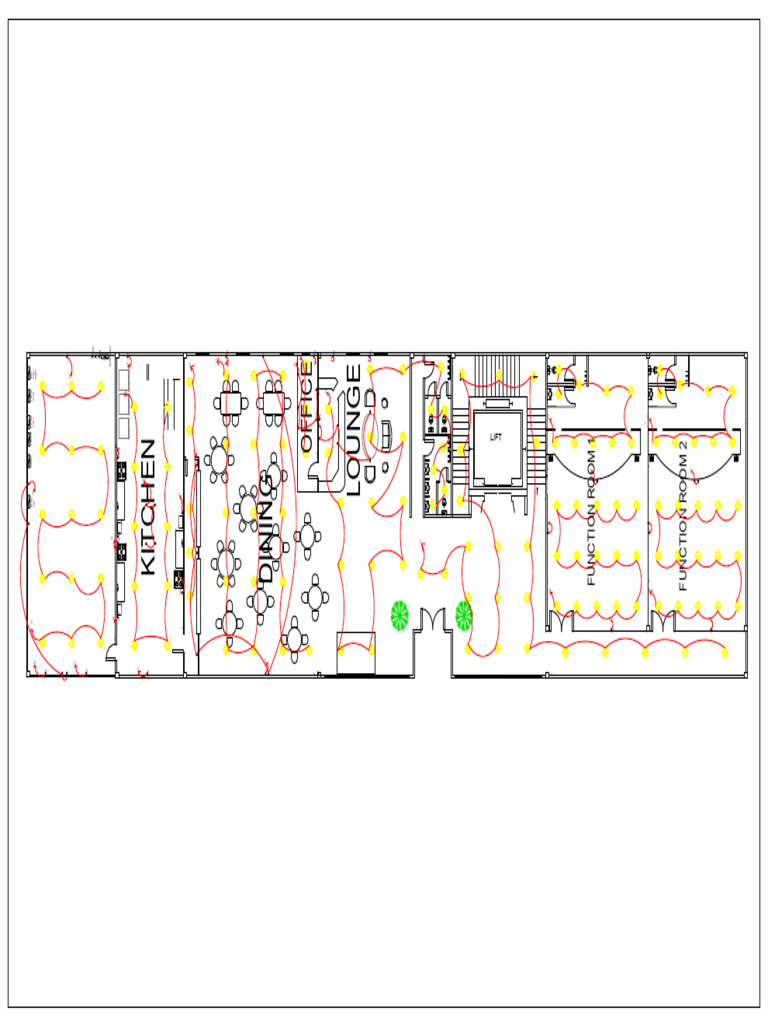 Floor Plan Ground Circuit Diagram | PDF