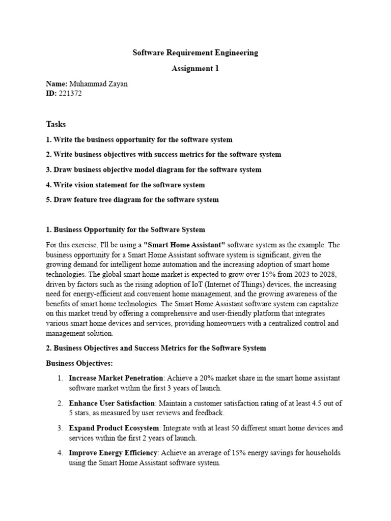 Software Requirement Engineering | PDF | Home Automation | Energy ...