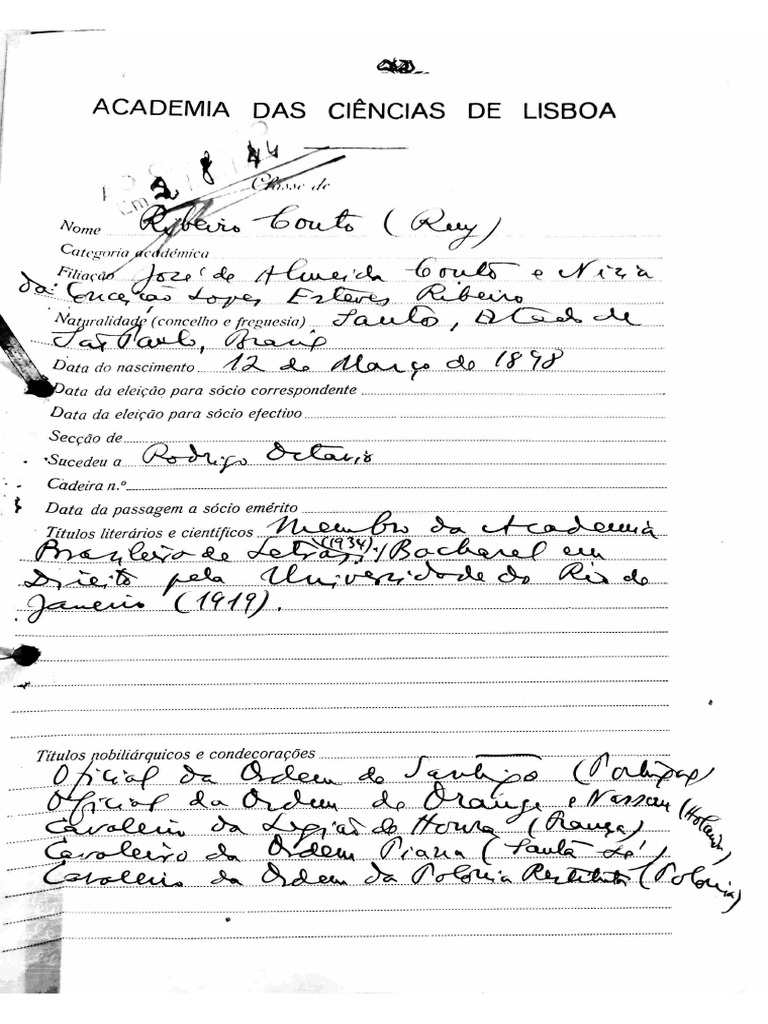 DOSSIÊ_ACL_RB_PRIMEIRA PARTE | PDF