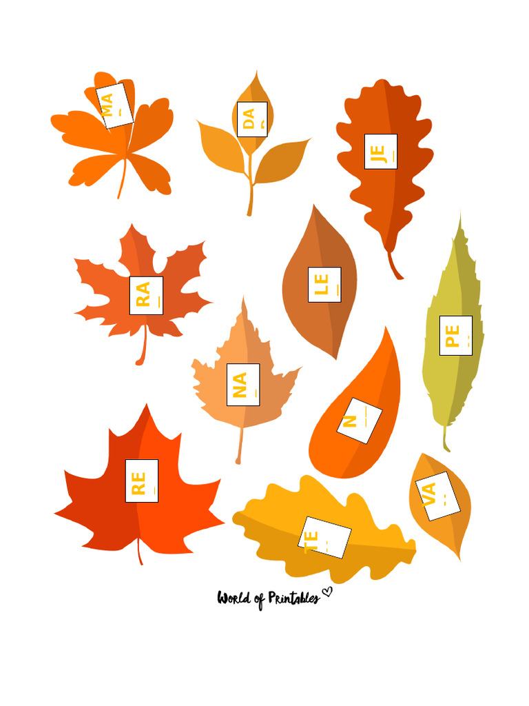 Autumn Leaves Phonics | PDF