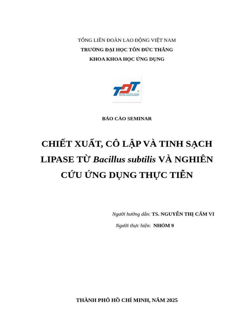 Lipase Final Fomat | PDF