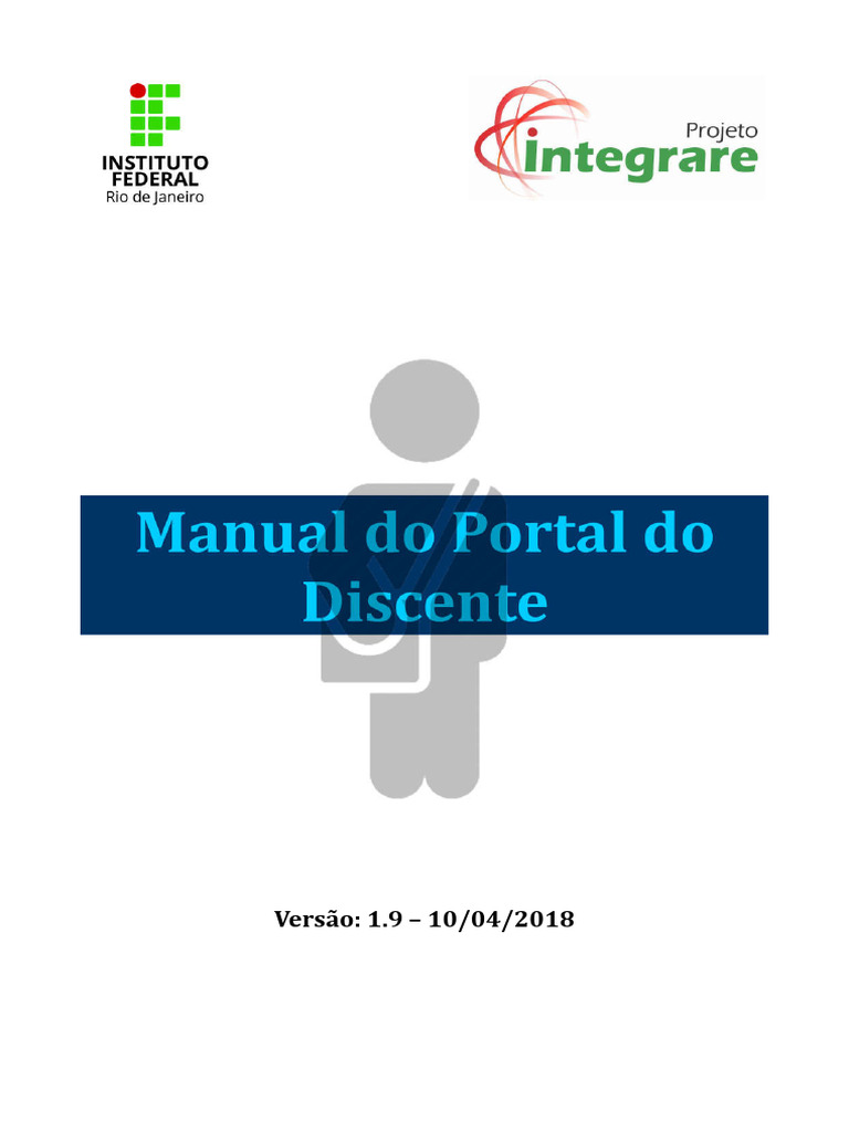 Sigaa - Manual Portal Discente Ifrj v1 Site | PDF | Lição