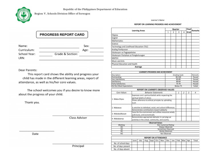 FORM 138 to Print | PDF