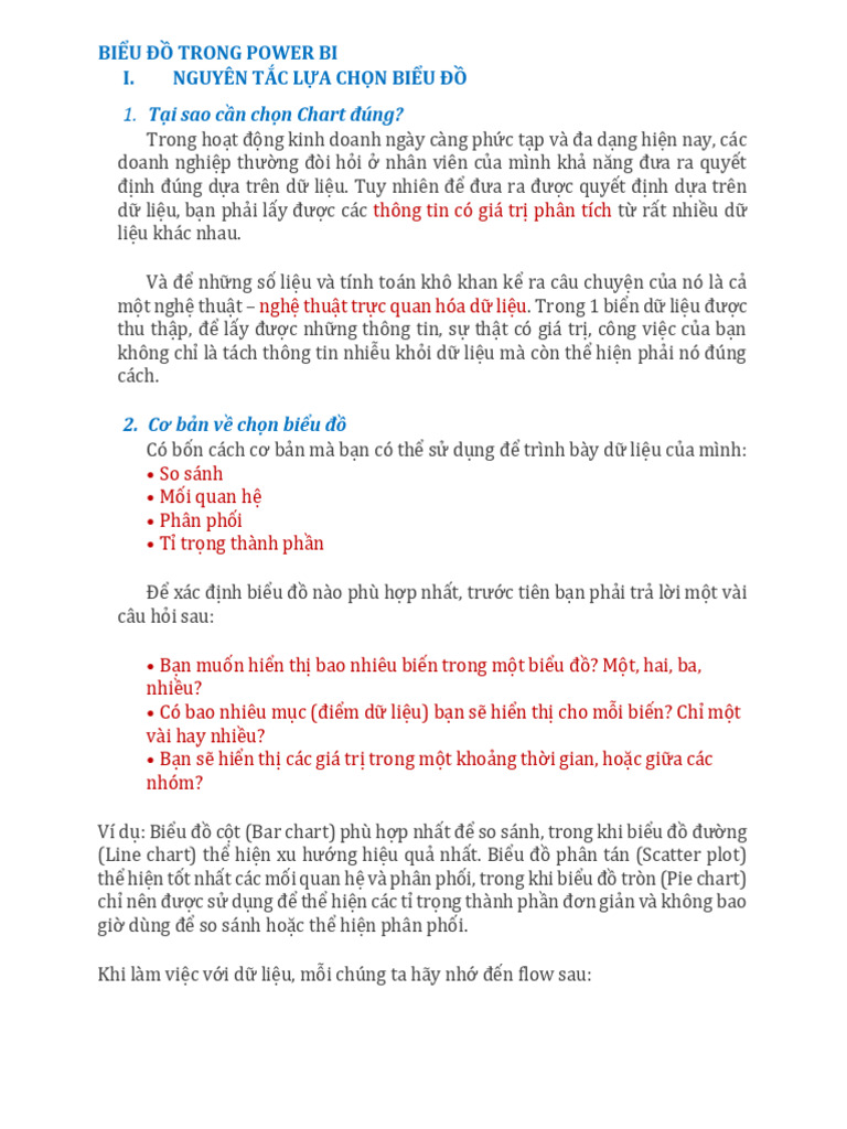 Cac Loai Bieu Do | PDF
