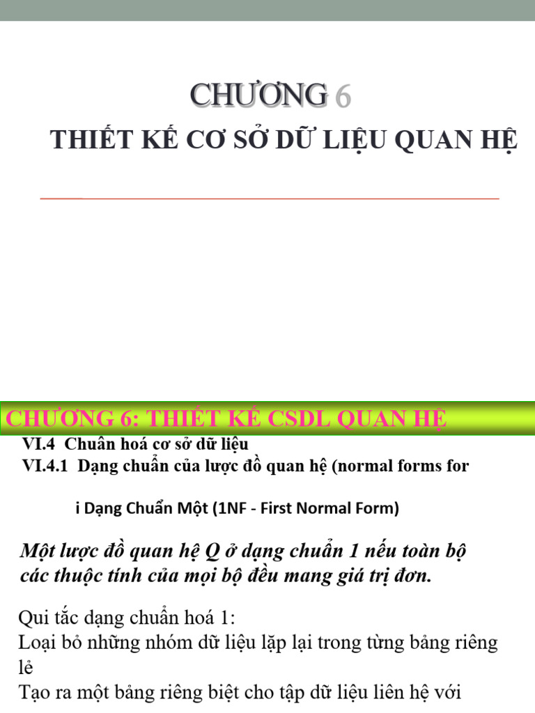 Is 301 - Co So Du Lieu - 2020F - Lecture Slides - 15 | PDF