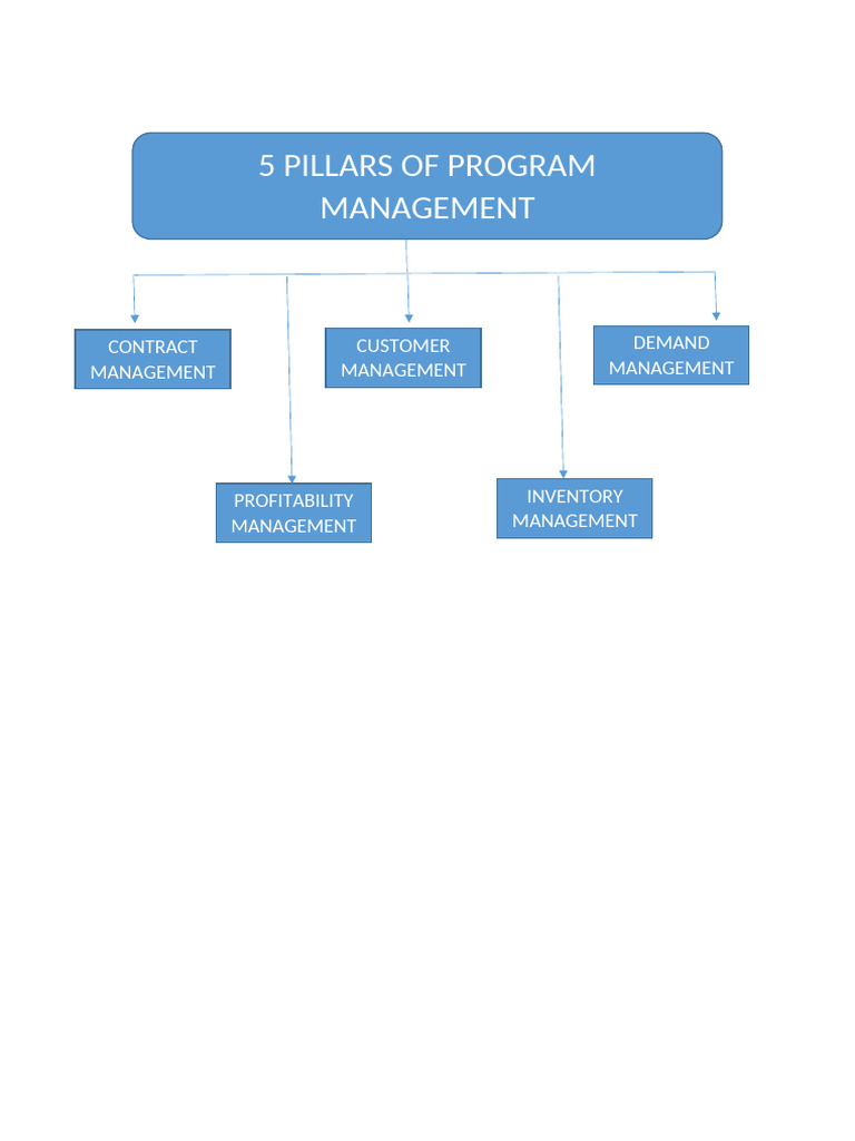 5 Pillars of Program Management - 25!03!2023 | PDF | Inventory ...
