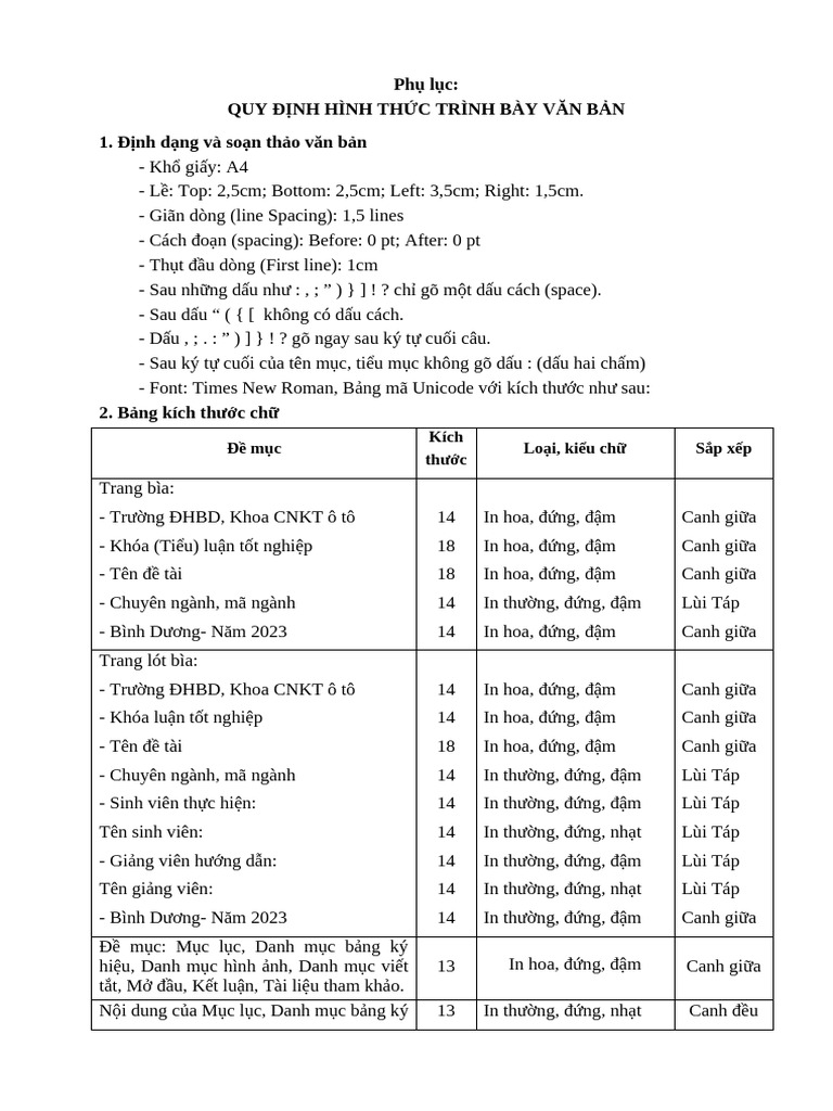 PH L C 11-Quy Cach Van Ban | PDF
