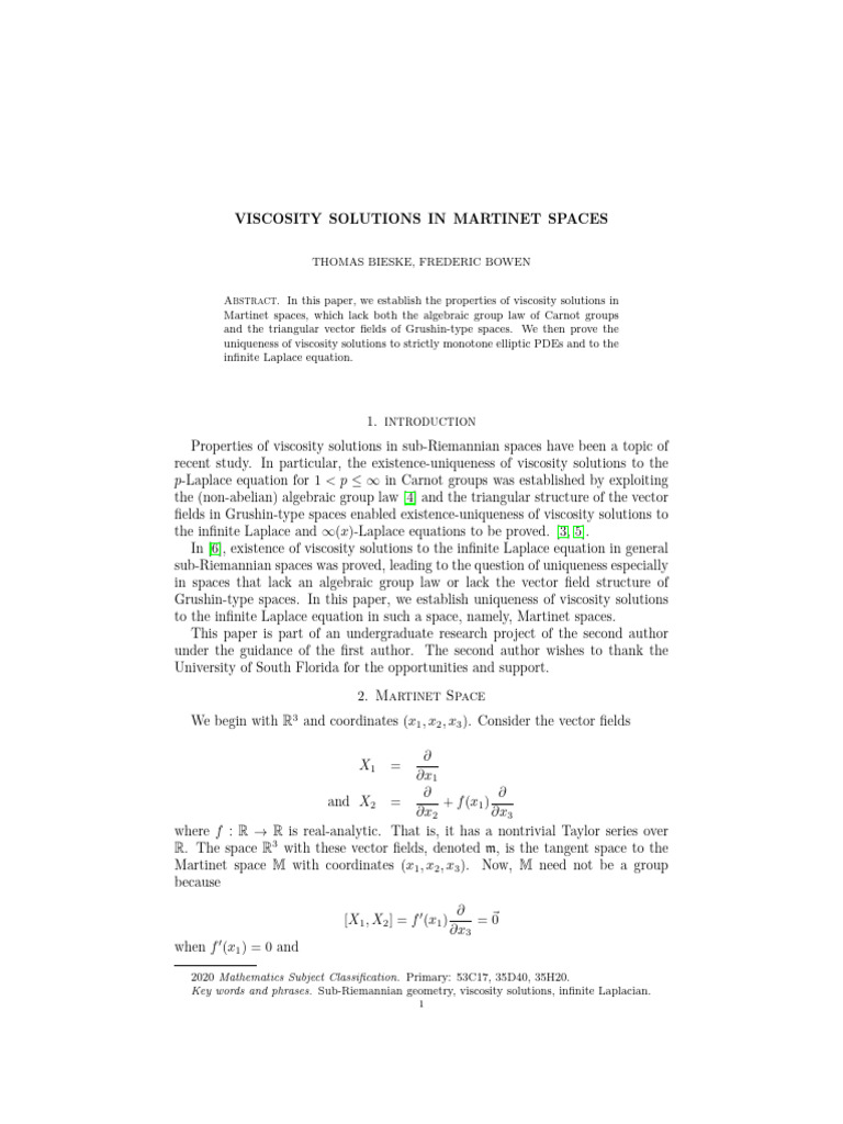 2601.19864 | PDF | Differential Calculus | Differential Equations