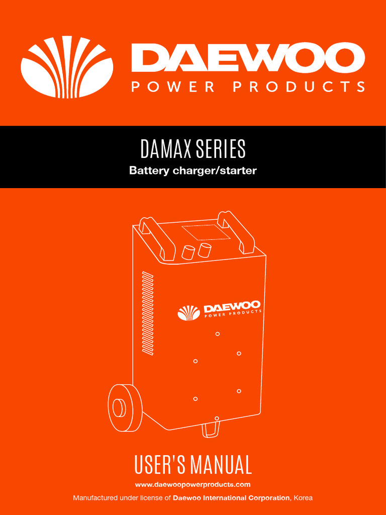 Manual Damax Series en | PDF | Battery Charger | Electricity