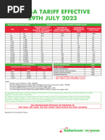 KCB Tariff Guide 2025 Overview | PDF | Banks | Debit Card