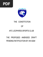 Burial Society Constitution Guide | PDF | Chairman | Committee