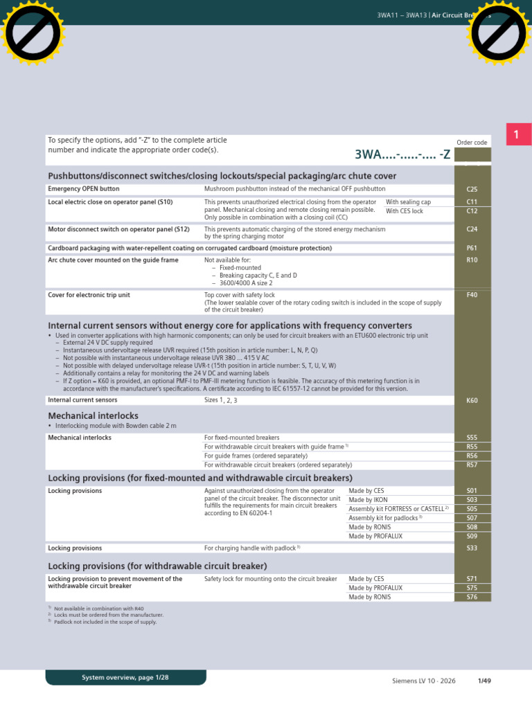 LV10 2026 en 202601160649587174 83 | PDF | Switch | Equipment