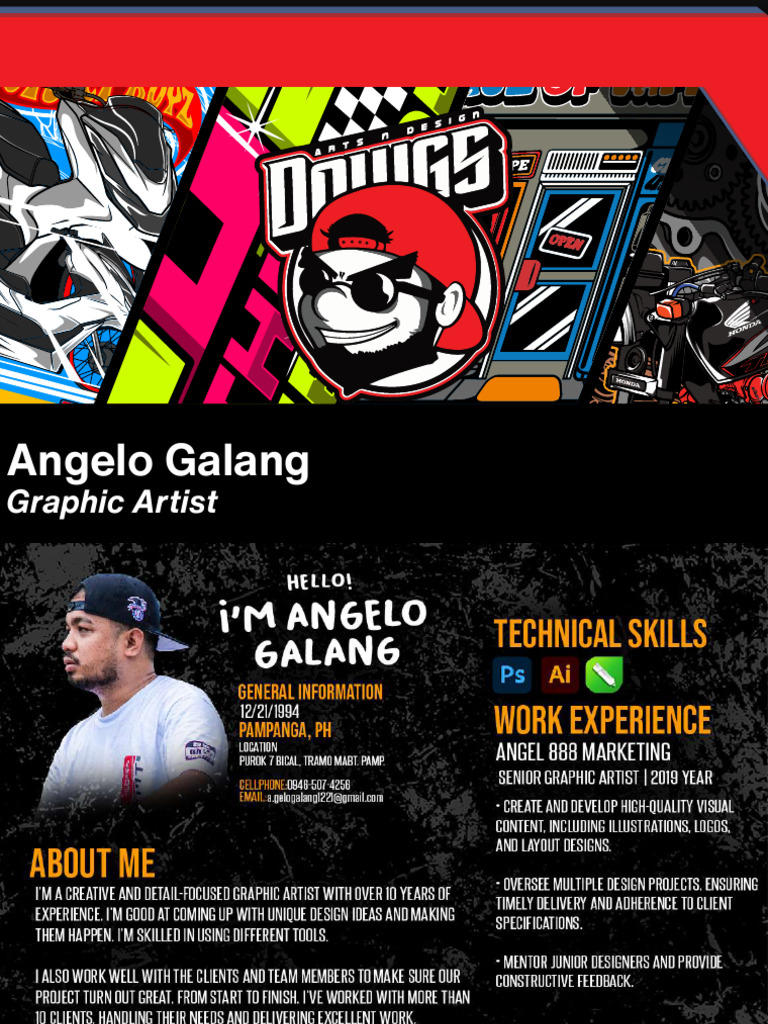 Portfolio Angelo Galang | PDF