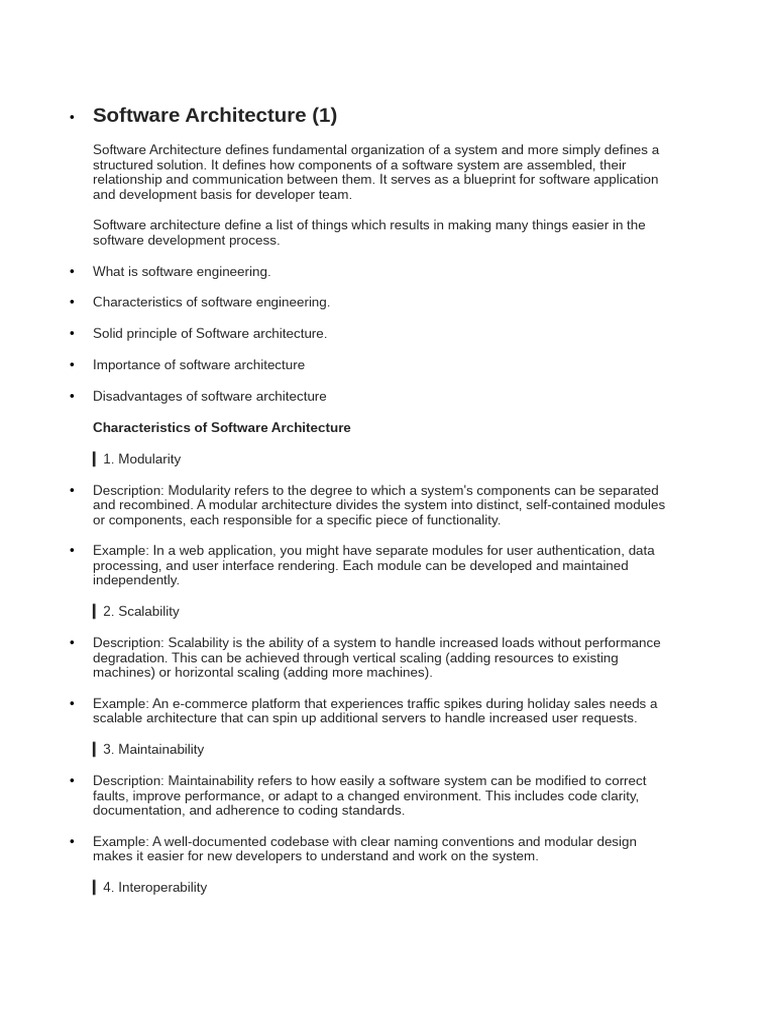 Software architecture _250107_211251 | PDF | Inheritance (Object ...